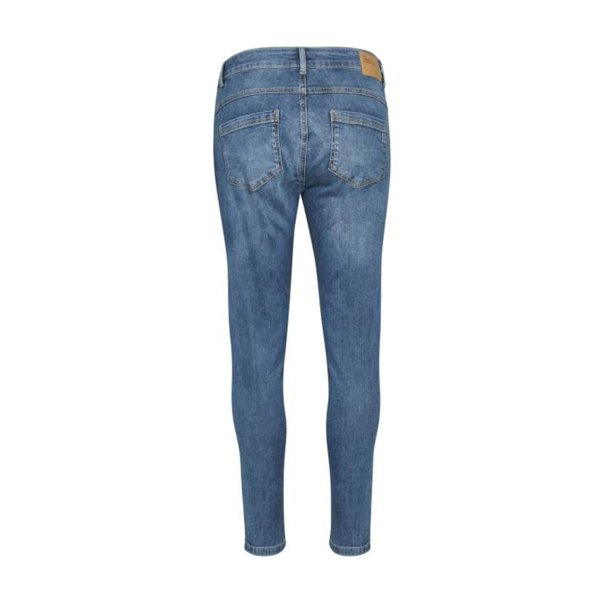MY ESSENTIAL WARDROBE - Celina Zip High Jeans Medium Blue 10703574 ...