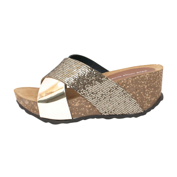 BELLA MODA - Sandal s22720 Gold - Jydepotten.dk - Fri Fragt Over 499,-