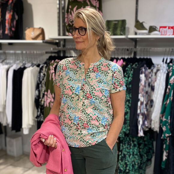 PBO - Blaine Bluse Multi - Jydepotten.dk