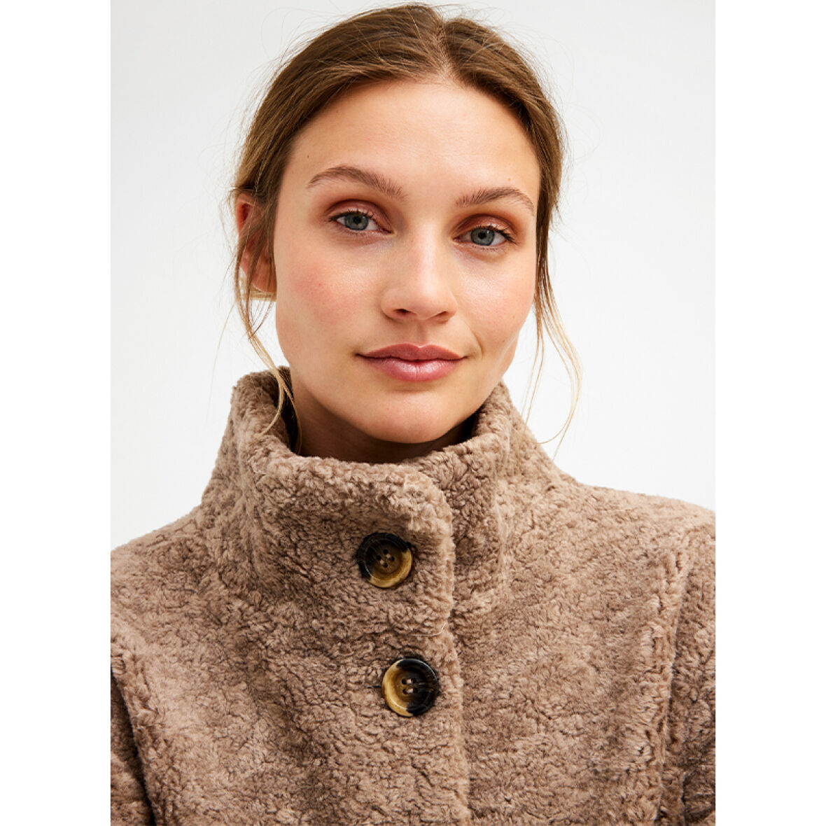 GUSTAV - Maddy Fake Fur Jakke 50310 Chanterell - Jydepotten.dk