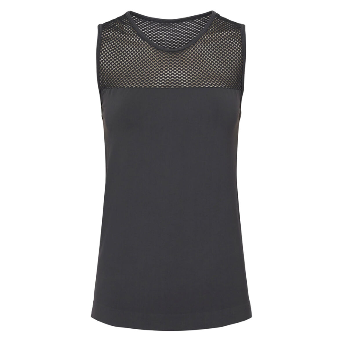 TIM&SIMONSEN - Lea Mesh Top Antracite - Jydepotten.dk
