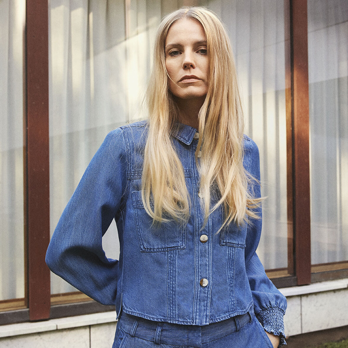 GUSTAV - Edele 52611 Jakke Blue Night - Jydepotten.dk