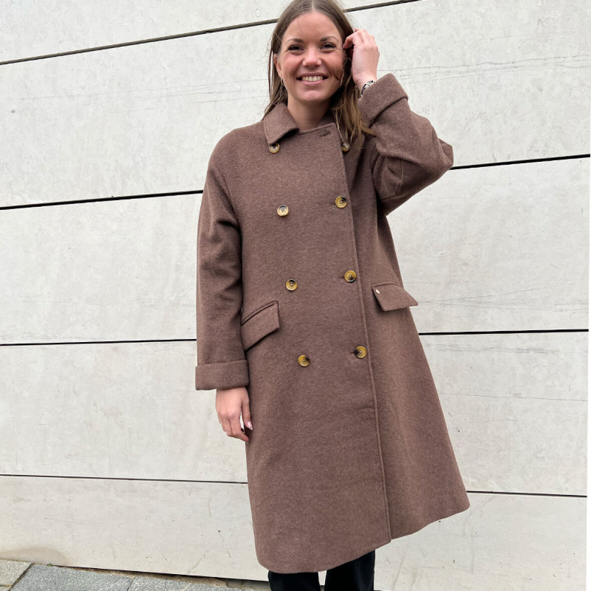 Mos Mosh Venice Frakke Uld Rain Drum