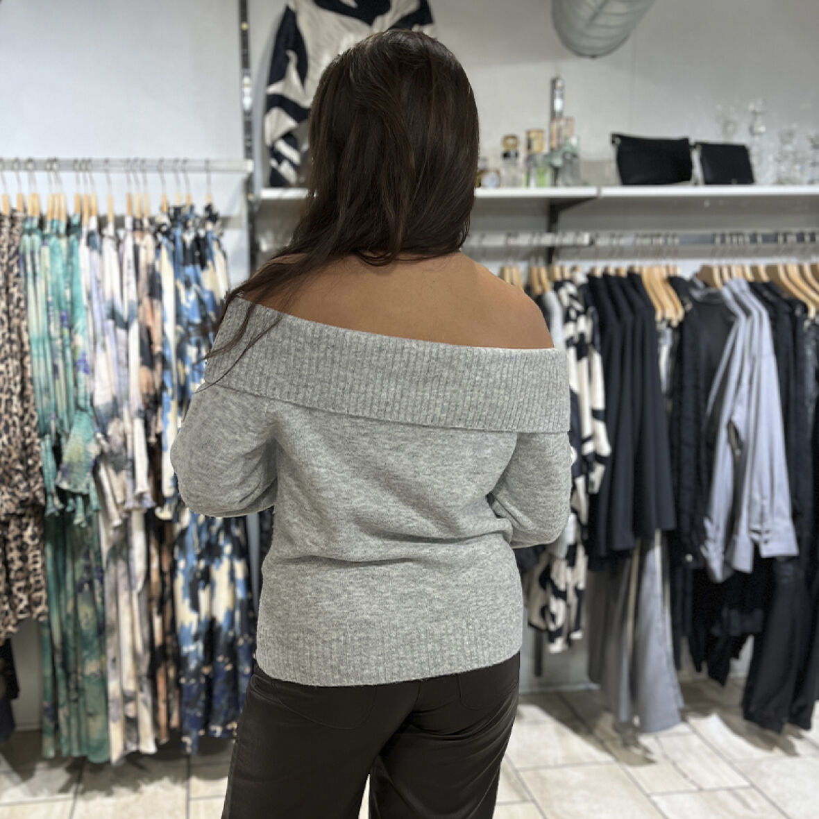 Neo Noir - Jane Strik lysegrå 162643 - Jydepotten.dk