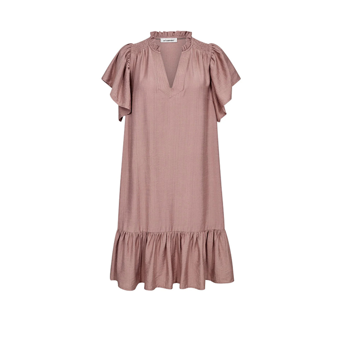 CO'COUTURE - Hera Crop Frill Kjole 36479 Old Rose - Jydepotten.dk