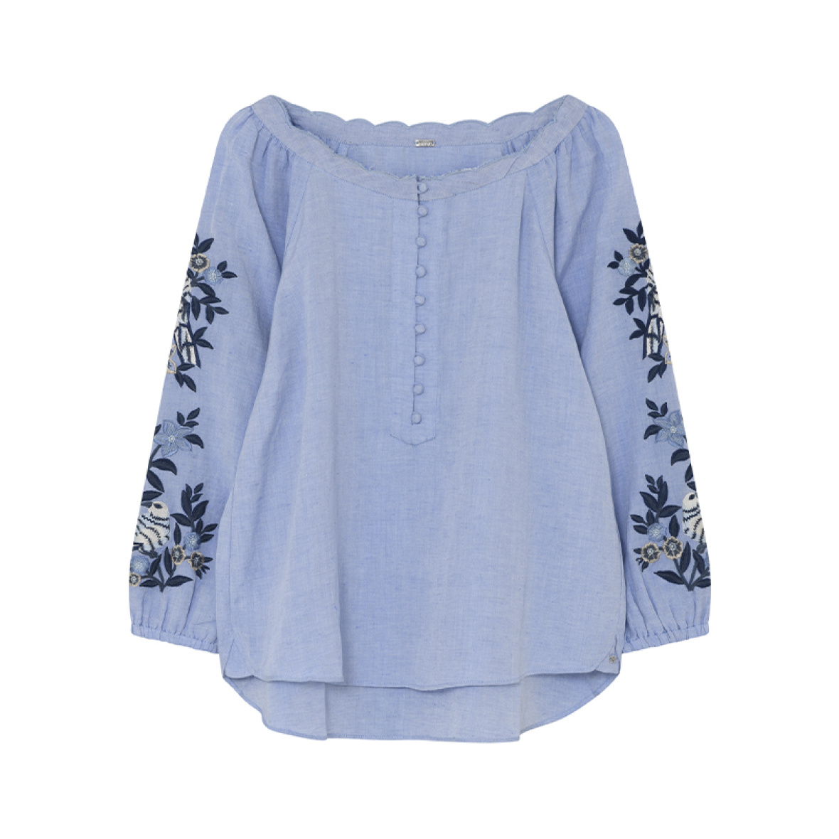GUSTAV - Annebell bluse 60658 vista blue - Jydepotten.dk