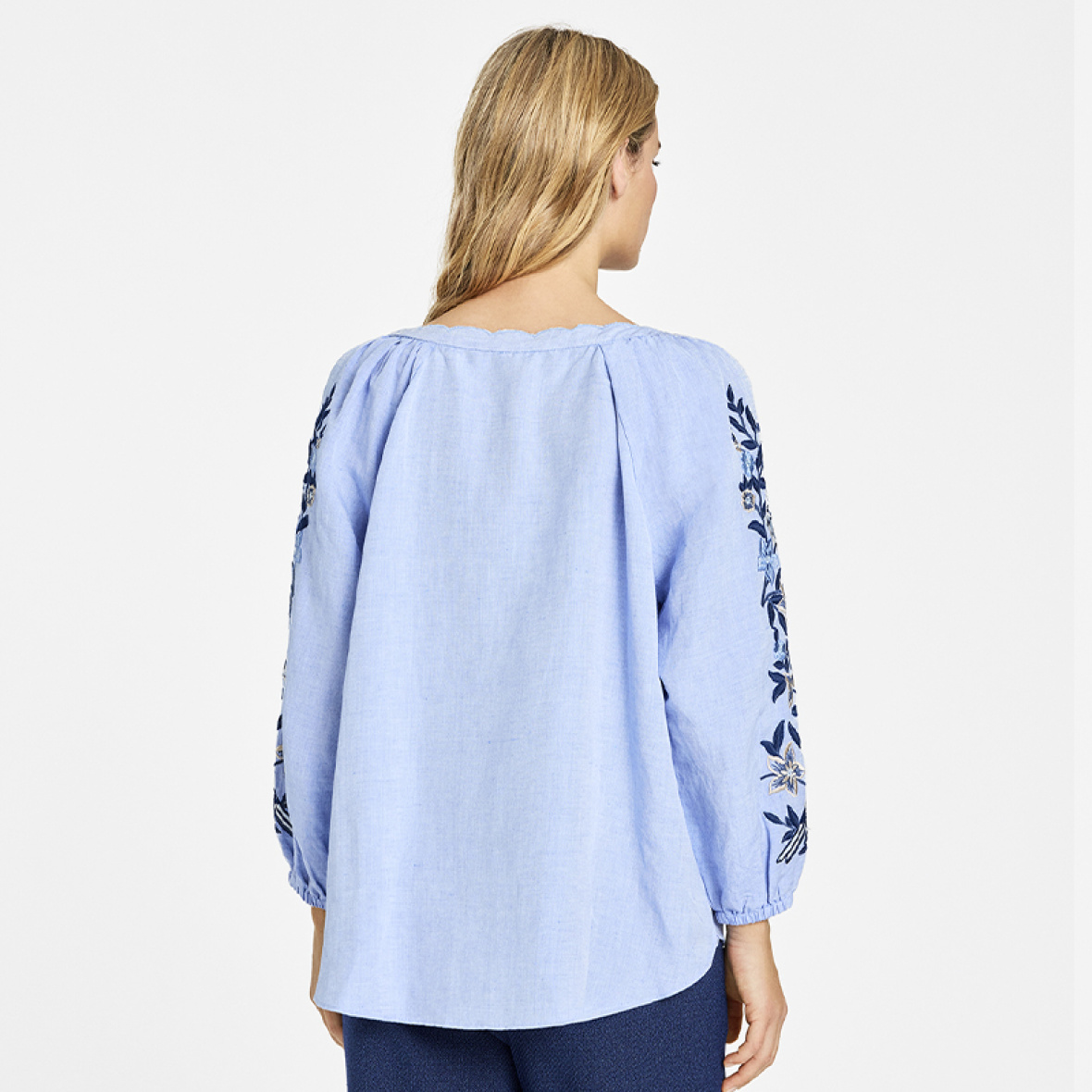 GUSTAV - Annebell bluse 60658 vista blue - Jydepotten.dk